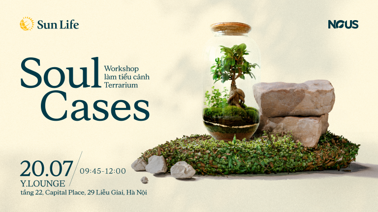 Soul Cases – Tiểu cảnh Terrarium | Sun Life Việt Nam